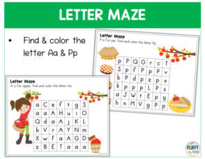 Apple Preschool Printables: 60+ Fun Pages - FluffyTots