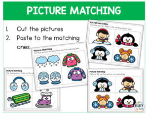 70+ Pages of Fun Winter Fine Motor for Toddler and Preschool - FluffyTots
