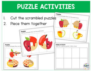 Apple Preschool Printables: 60+ Fun Pages - FluffyTots