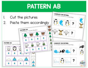 8 Fun Math & Letter Arctic Animals Preschool Printables - FluffyTots