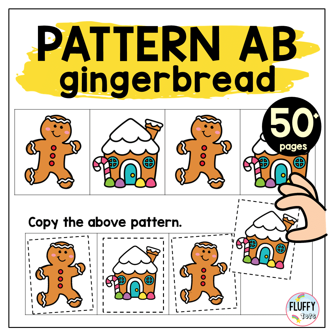 7 Fun Gingerbread Printables for Toddler & Preschool Gingerbread Week ...