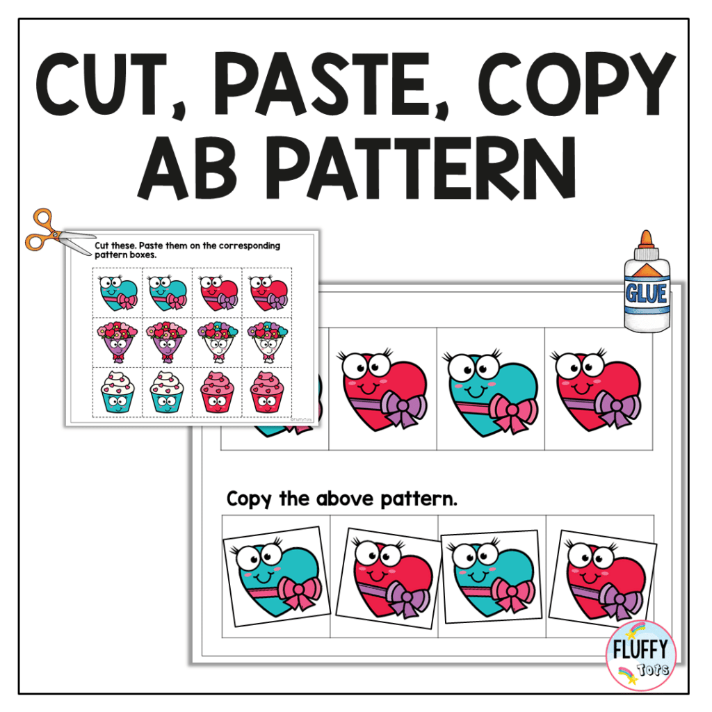 200+ Easy-to-Use Pages Preschool Valentine's Day Fine Motor - FluffyTots