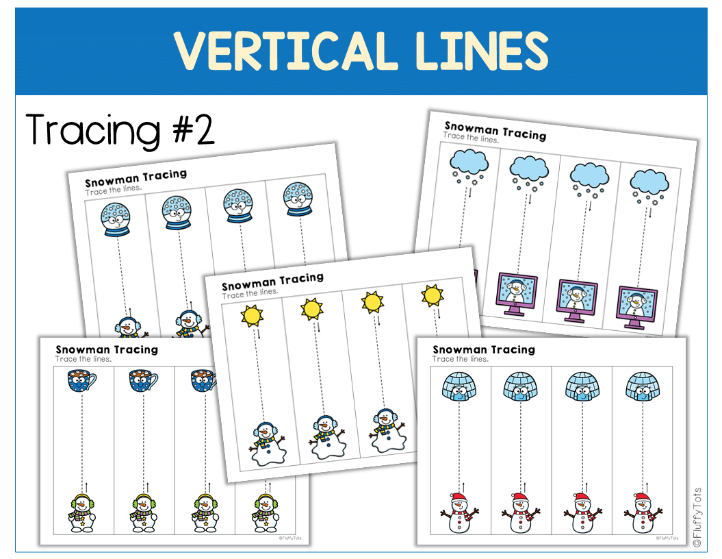 60+ Pages Exciting Snowman Tracing Worksheets - FluffyTots