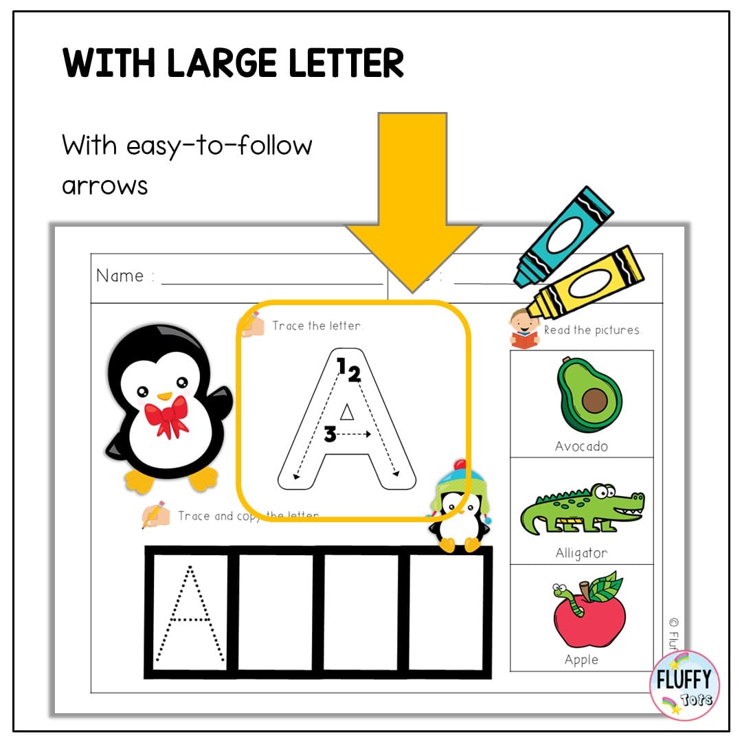 4 Simple Ways to Make Letter Tracing Fun for Toddler and Preschool Kids ...
