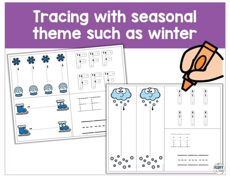 6 Easy Steps to How to Teach Tracing Letters to Your Toddler and ...