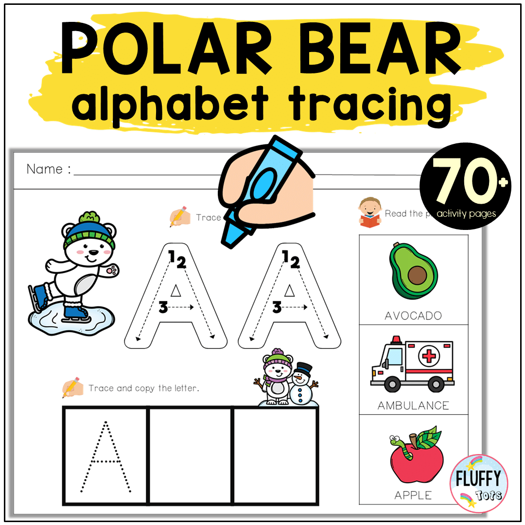 6 Adorable Polar Bear Activities for Preschoolers & Books - FluffyTots