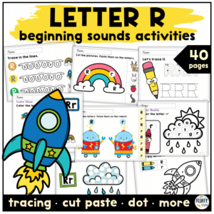 4 Easy Letter R Worksheets Activities for Preschool and Kindergarten ...