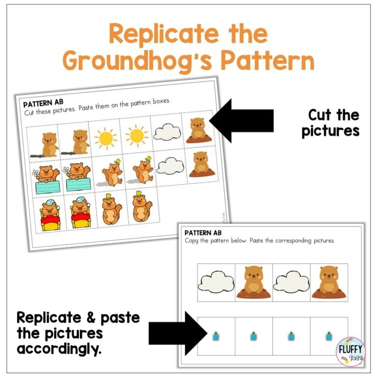 10+ Exciting Groundhog's Day Printable Activities - FluffyTots