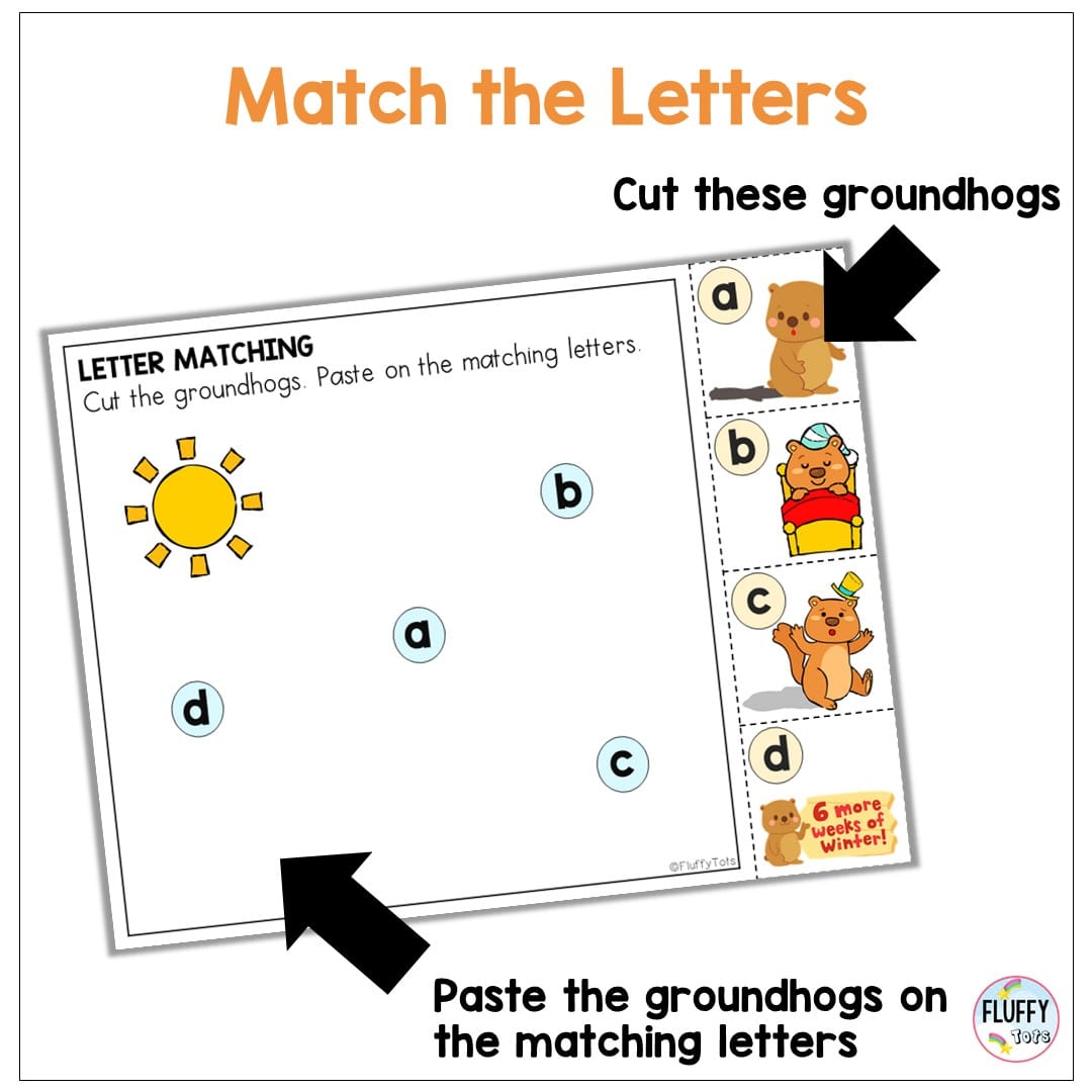 10+ Exciting Groundhog's Day Printable Activities - FluffyTots