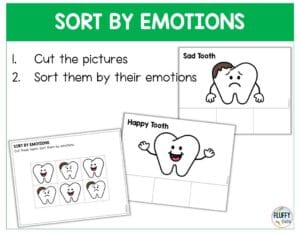 50 Pages of Fun Dental Printables for Toddler and Preschool - FluffyTots