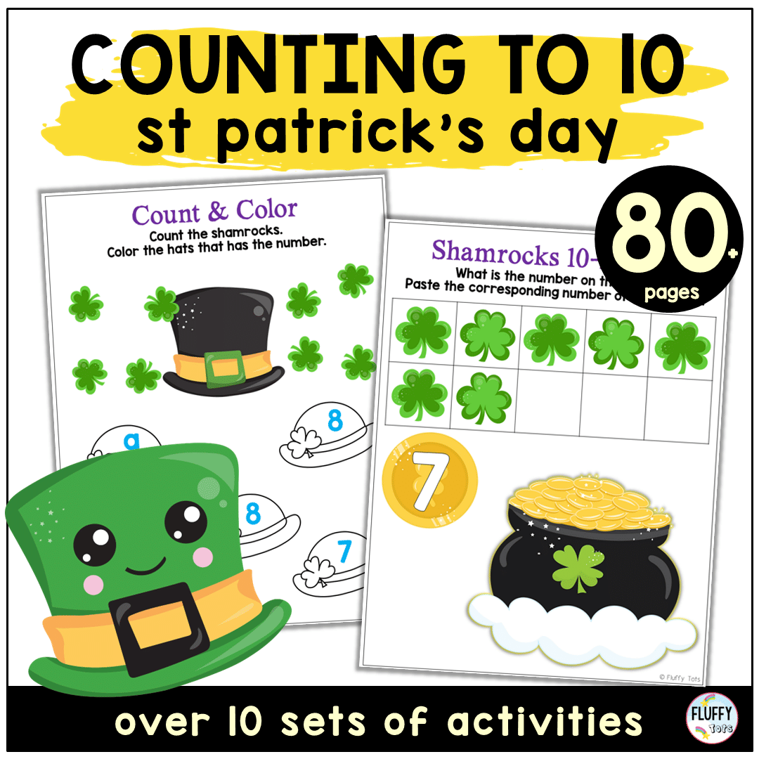 St Patrick's Day Math Activities for Preschoolers : Exciting 10 ...