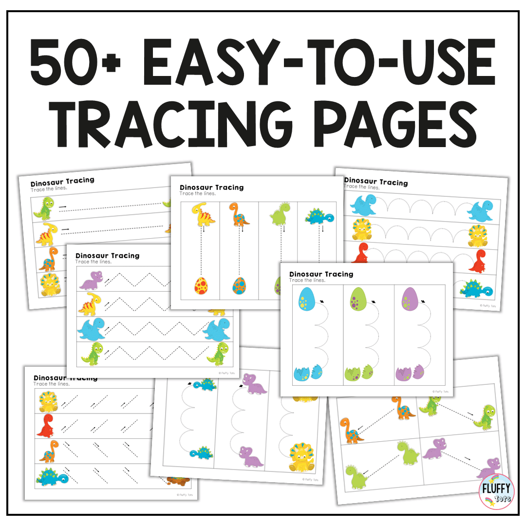 6 Easy Activities for Dinosaur Lesson Plan - FluffyTots