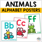 Adorable Animal Alphabet Posters for Preschool and Kindergarten ...