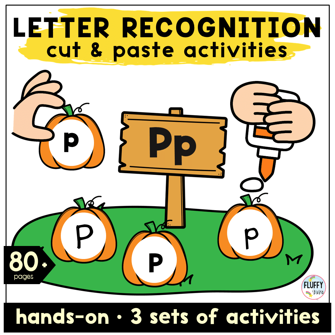 Pumpkin Alphabet Match : FREE 26 Letters - FluffyTots
