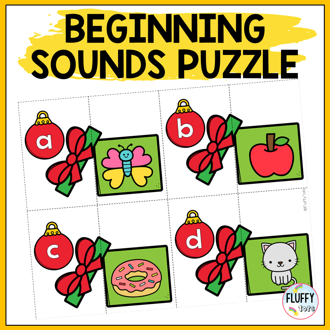 18 Christmas Printables for Preschool and Toddlers - FluffyTots