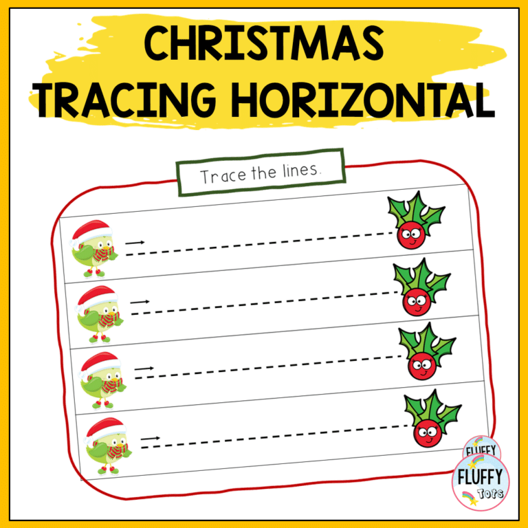 18 Christmas Printables for Preschool and Toddlers - FluffyTots