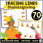 70+ Pages Fun Thanksgiving Tracing Printables for Your Kids - FluffyTots