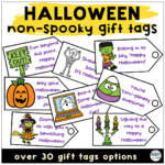 30+ Halloween Gift Tags for Teachers and Moms - FluffyTots