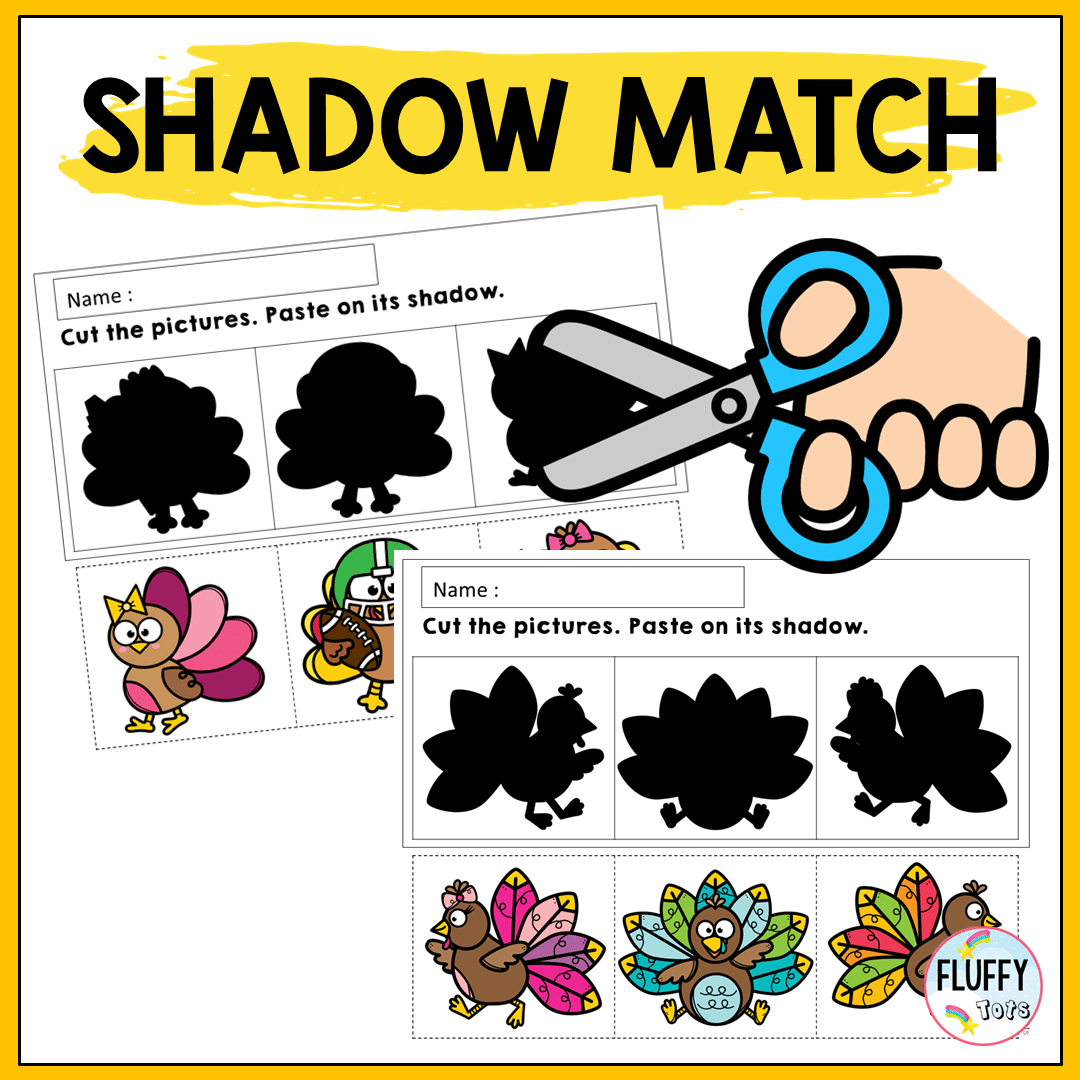 6 Thanksgiving Fine Motor Printables Activities for Toddlers ...