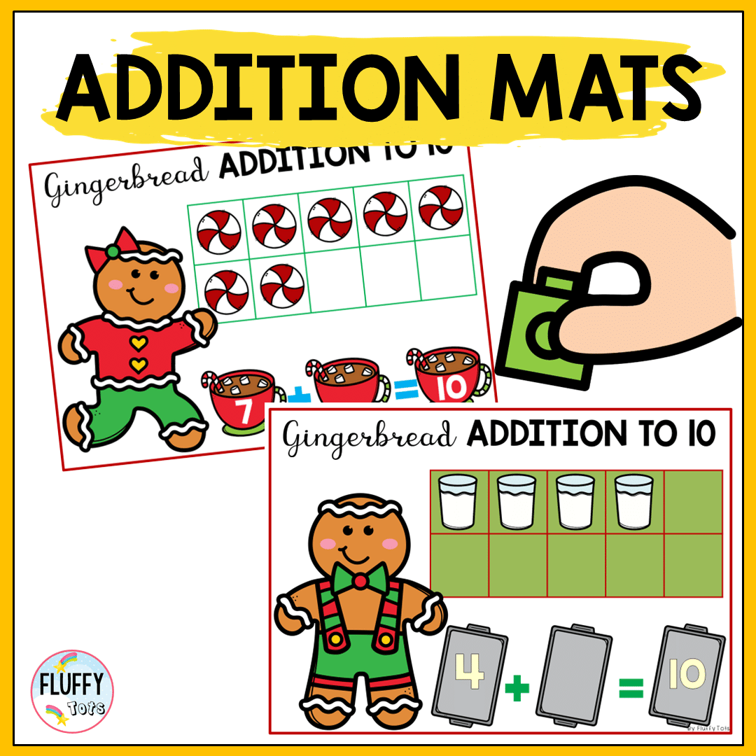 9 Free Gingerbread Printables for Preschool and Toddlers - FluffyTots