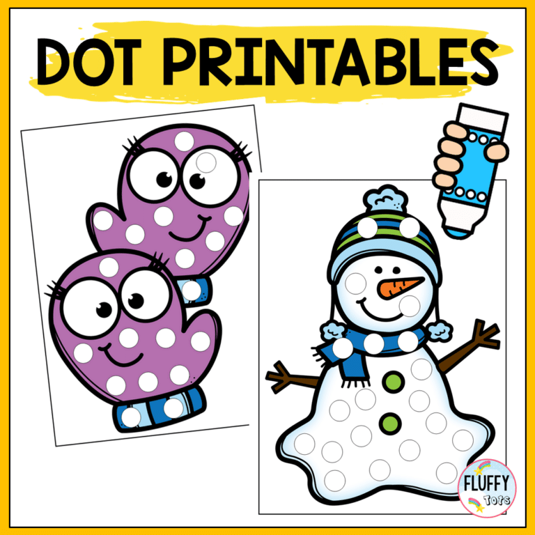 6 Fun Winter Printables Kids Activities for Toddlers and Preschool ...