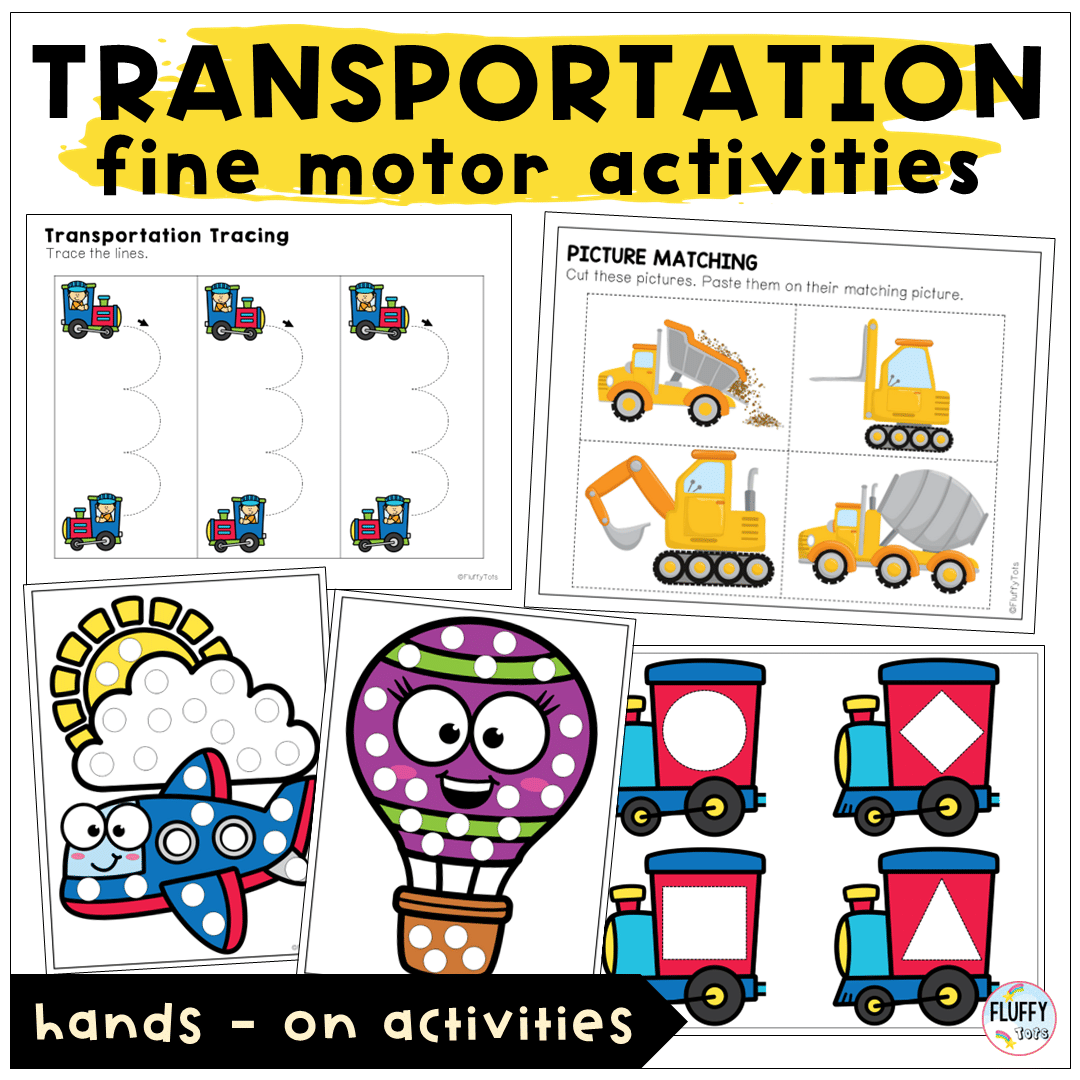 Exciting Transportation Lesson Plan Ideas for Toddler and Preschool for ...