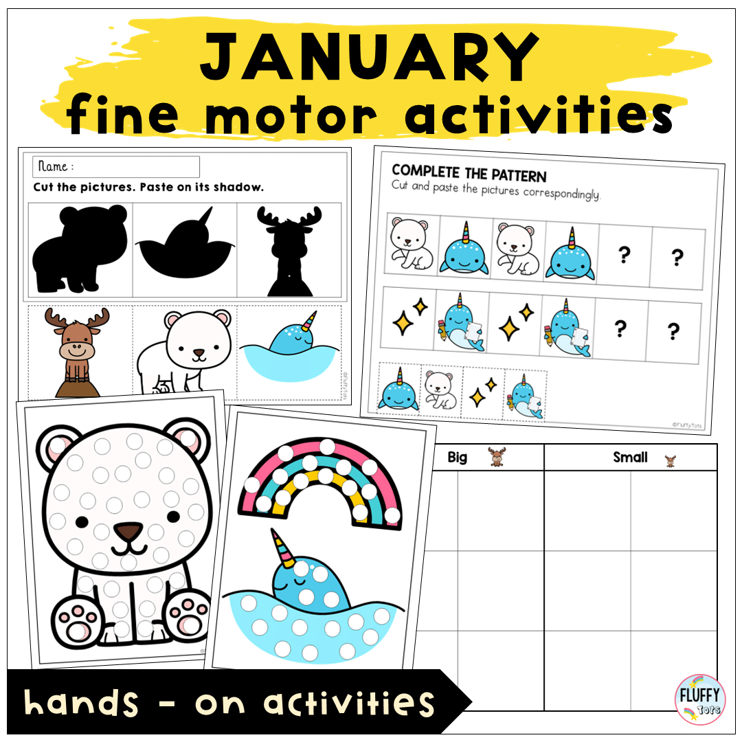 Fun January Lesson Plan Ideas for Toddler and Preschool with 3 Main ...