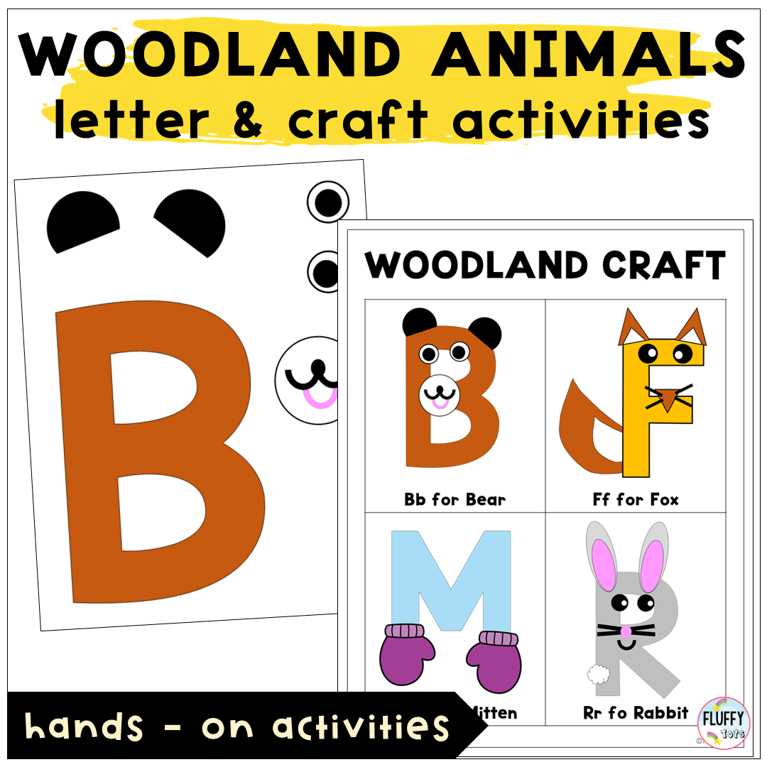 Exciting Woodland Animals Lesson Plan Ideas for Toddler and ...