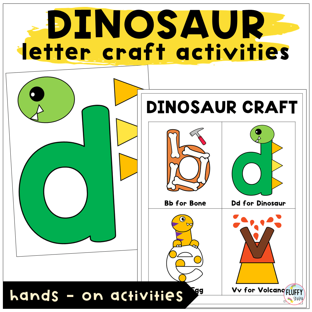 Cute Roary Dinosaur Lesson Plans for Toddler and Preschool for 4 ...