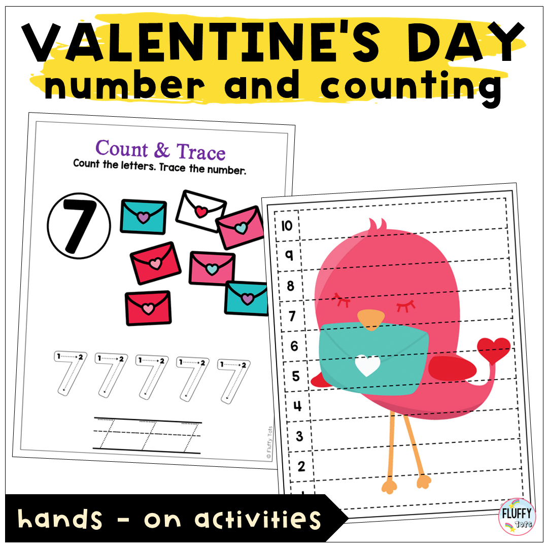 Fun Valentine's Day Lesson Plan Ideas for Toddler and Preschool for 4 ...