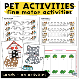 Cute Pet Lesson Plan Ideas for Toddler and Preschool for 4 Exciting ...