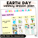 Adorable Earth Day Lesson Plans for Preschool and Toddler for 4 ...