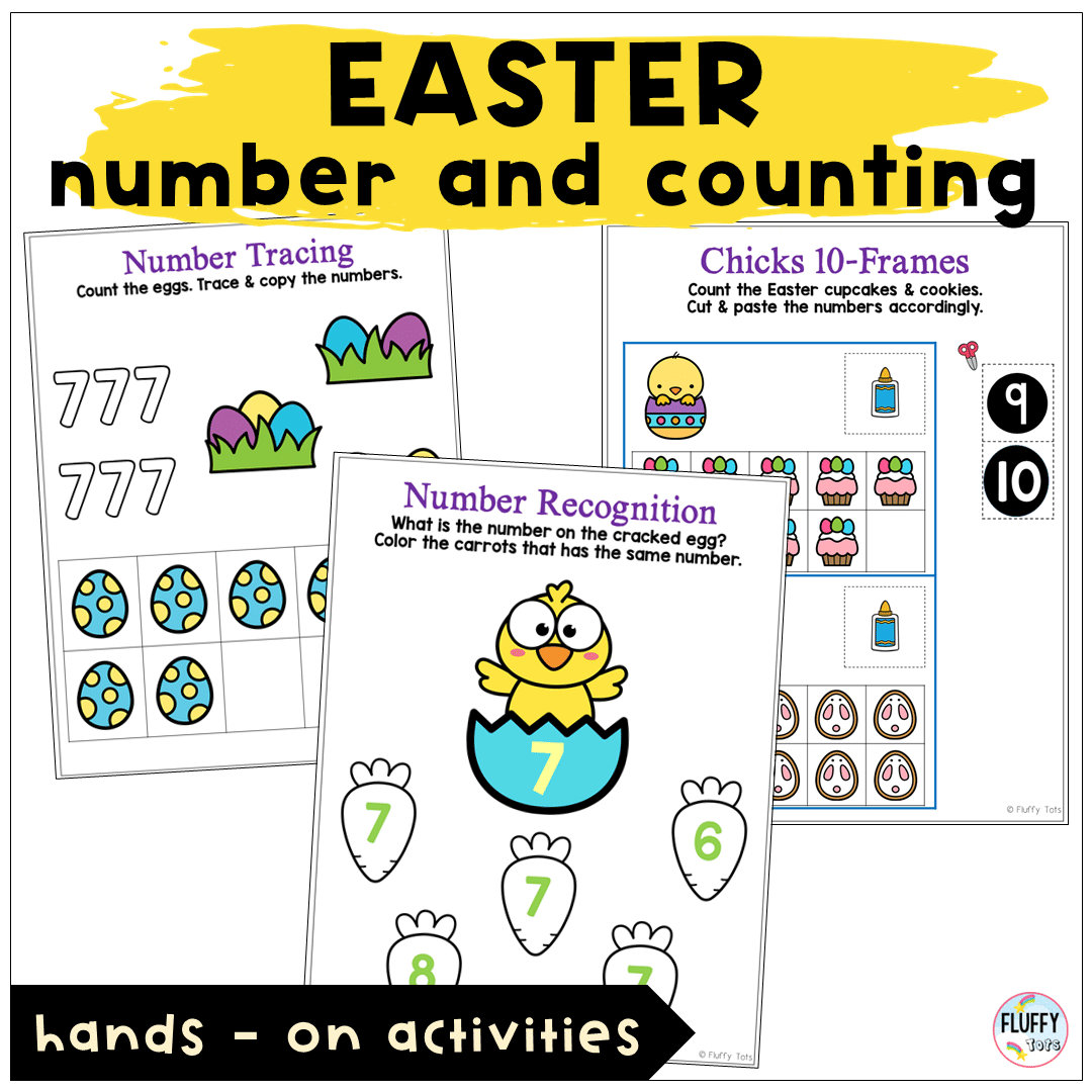 Colorful Easter Lesson Plans for Toddler and Preschool for 4 Exciting ...