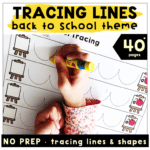 40+ Pages Fun Line Tracing Practice for Back to School Activities ...