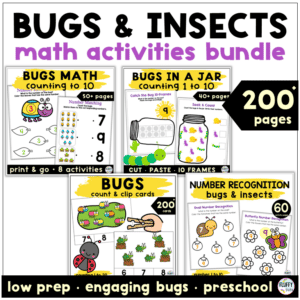 Ladybug Count and Clip Cards : FREE 20 Exciting Clip Cards - FluffyTots