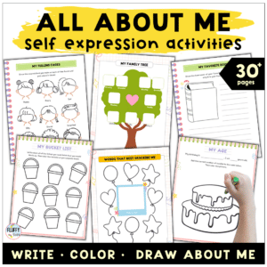 30+ Pages of All About Me Worksheet Fun Activities for First and Second ...
