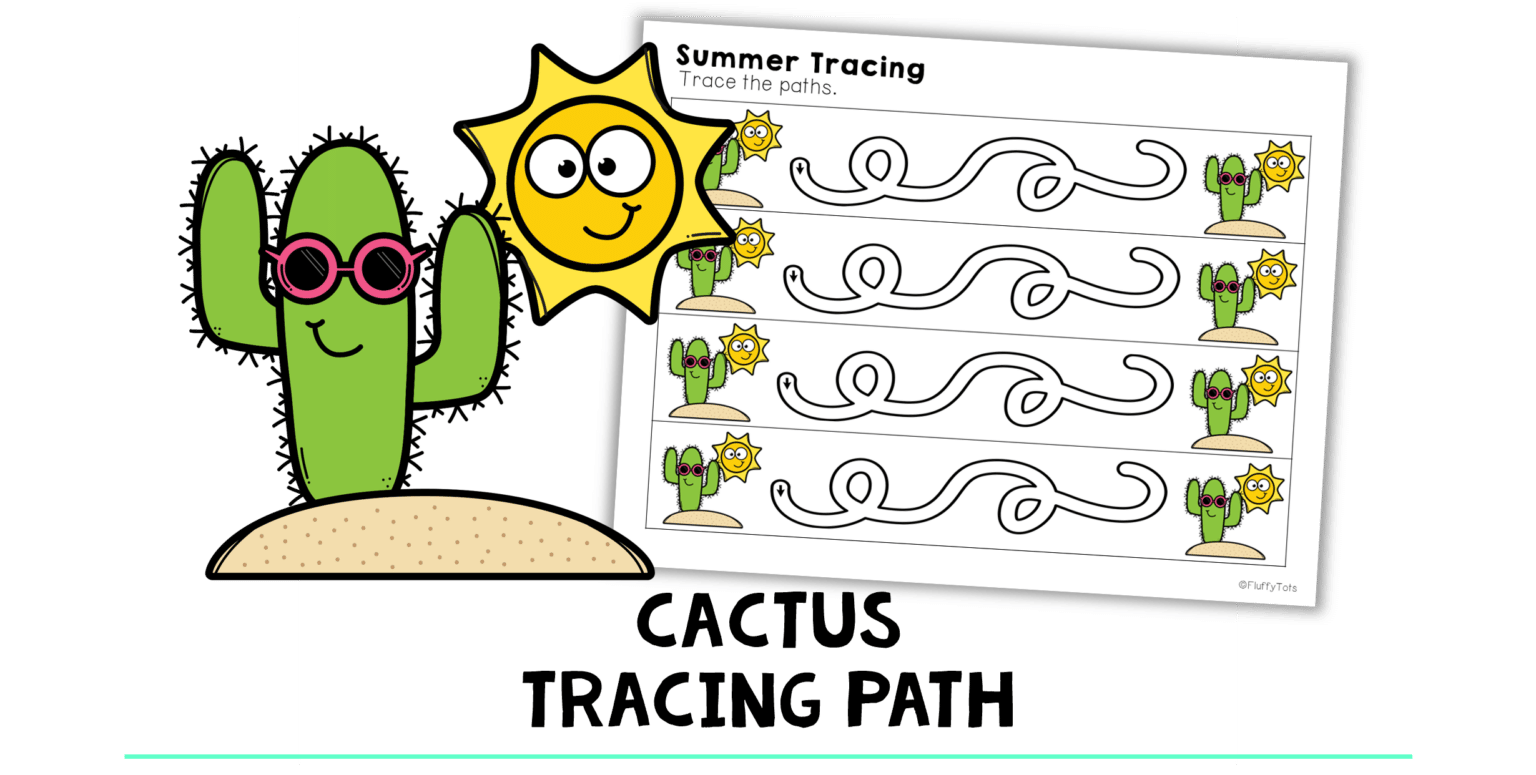 4 Cool Cactus Preschool Activities for Summer - FluffyTots