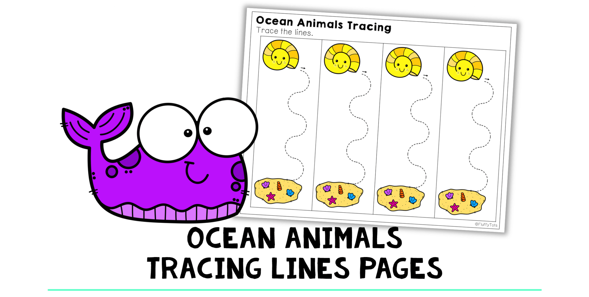4 Adorable Ocean Theme Preschool Activities for Summer - FluffyTots