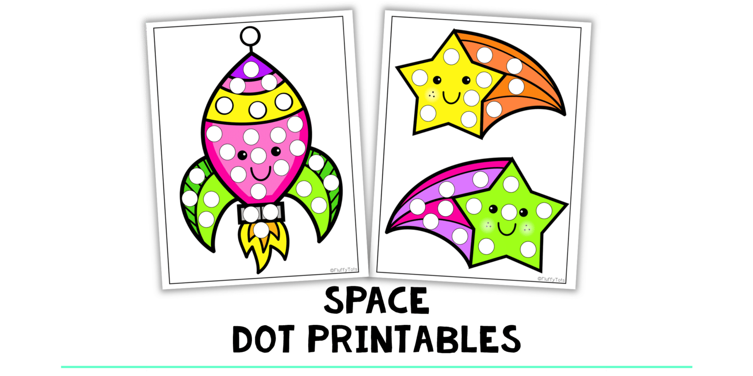 4 Engaging Outer Space Preschool Activities - FluffyTots