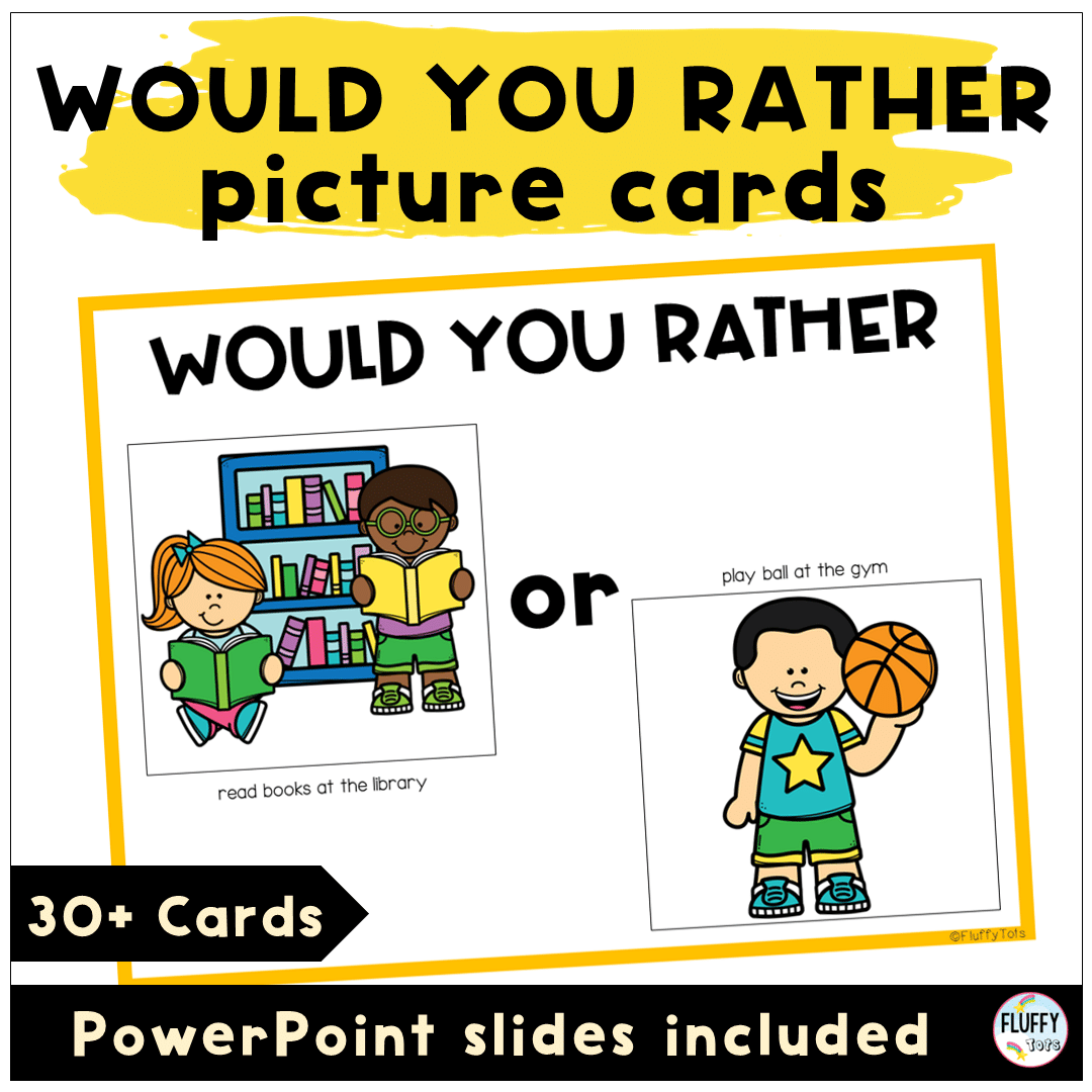 30 Fun Would You Rather Questions for Kids - FluffyTots