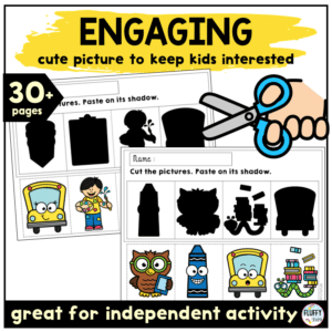 30+ Easy Pages of Shadow Matching Worksheet for Preschool Back to ...