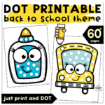 7 Back to School Printable Activities for Preschool for Smooth First ...