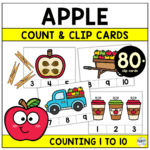 Counting Apples Printables : FREE Counting 1 to 10 - FluffyTots