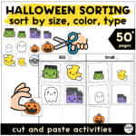 50+ Pages of Fun Halloween Sorting Activities to Help with Math ...