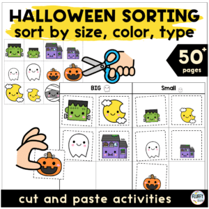 50+ Pages of Fun Halloween Sorting Activities to Help with Math ...