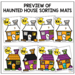 Fun Halloween Letter Sorting Craft for Literacy Activities - FluffyTots