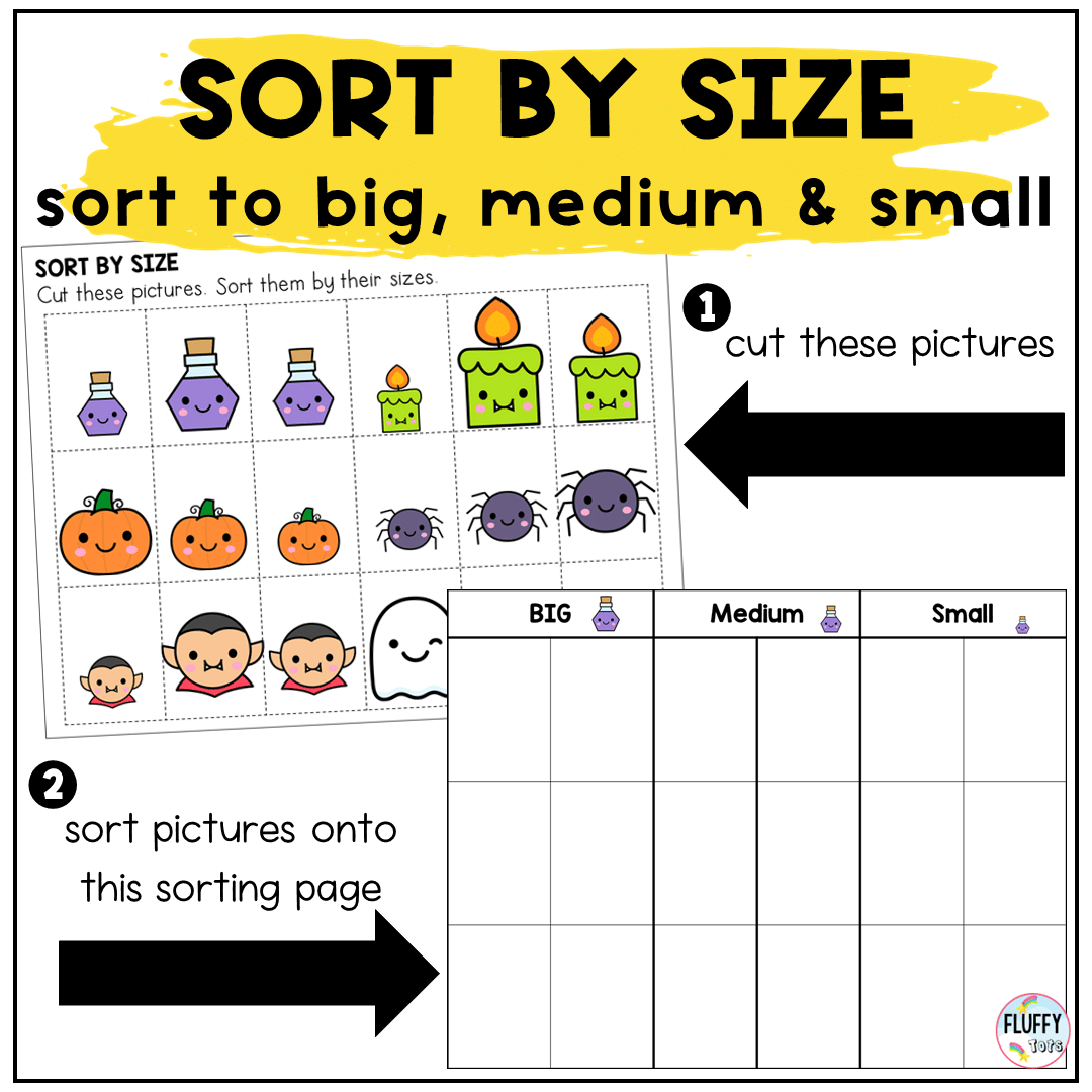 50+ Pages of Fun Halloween Sorting Activities to Help with Math ...