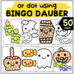 Cute 50+ Pages Halloween Dot Printables for Dot Marker Activities ...