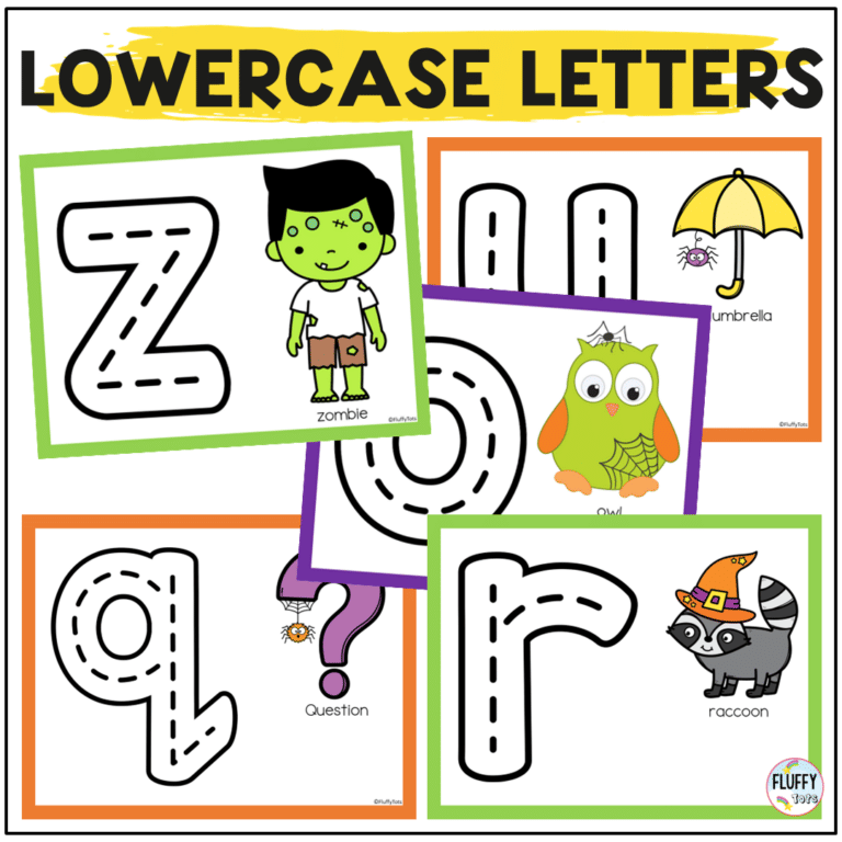 50+ Pages of Fun Halloween Letter Playdough Mats for Toddler and ...