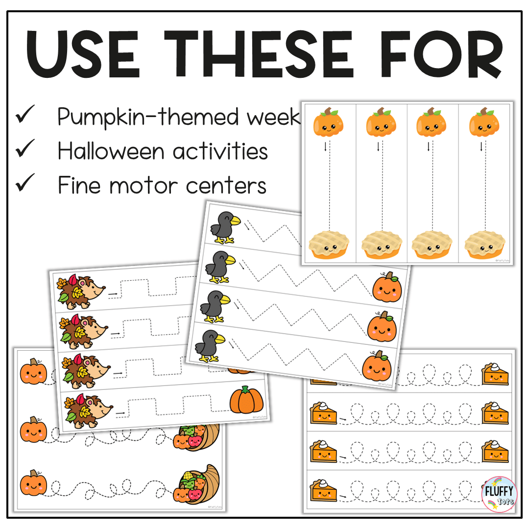 70+ Fun Pages Pumpkin Tracing Printables to Spice Up Your Tracing ...